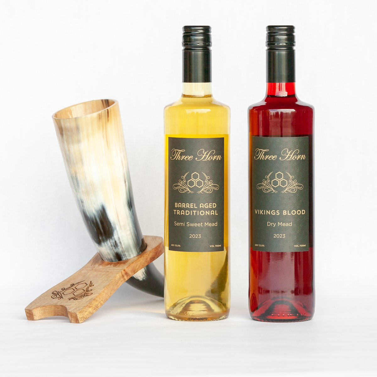 Greedy Viking Gift Pack – Three Horn